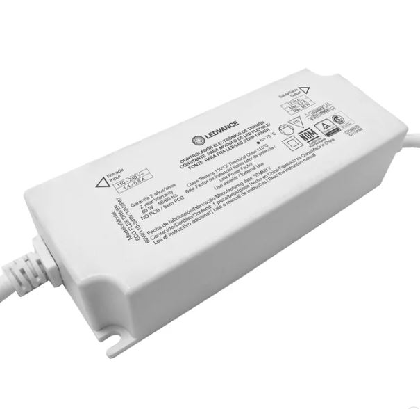 Driver Ecoflex IP67 12Voltios 60W Para Cinta Led Marca Ledvance - Ferrekasa